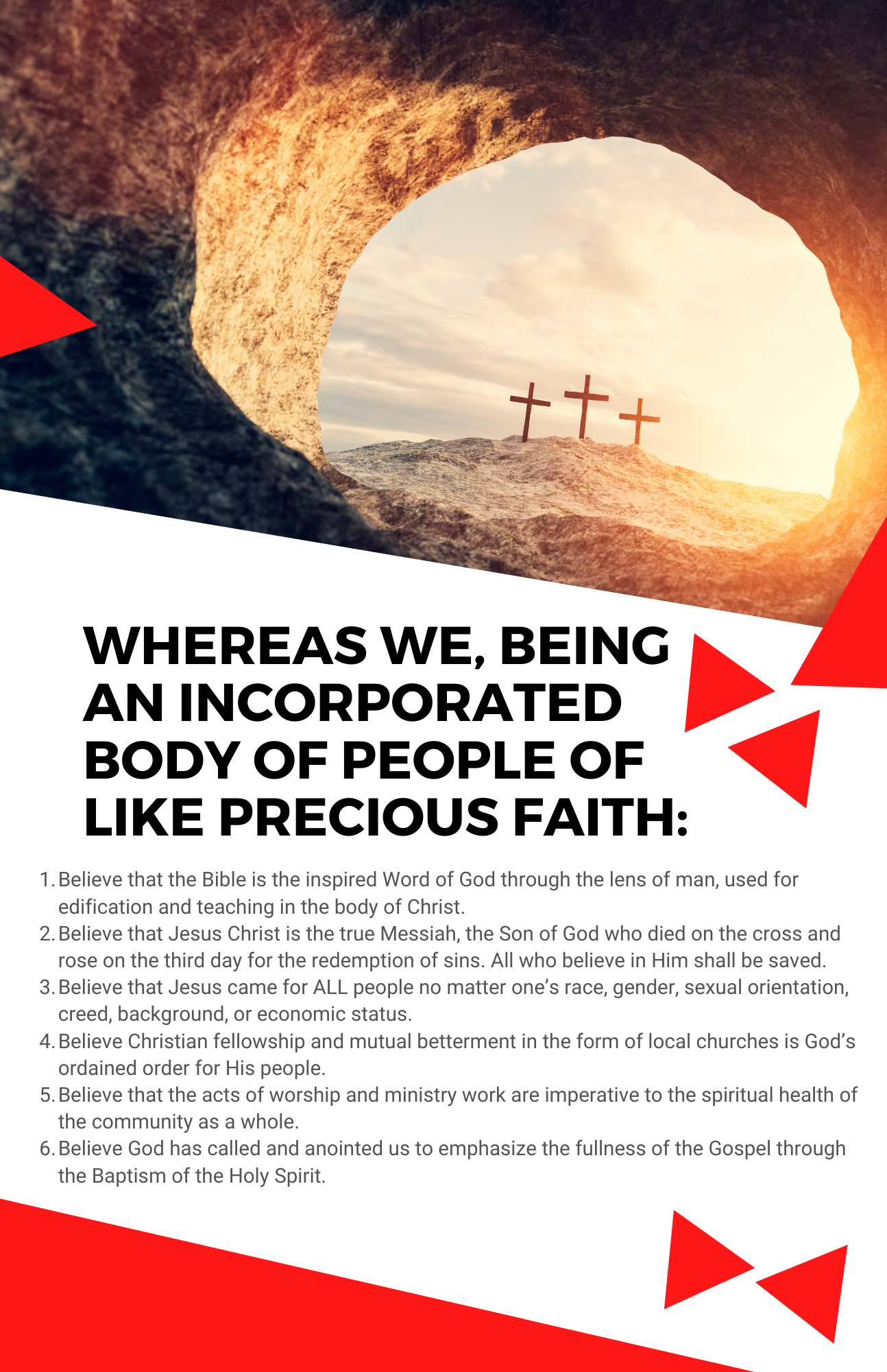 Christ's Redemption Church – A non-denominational ministry for ALL people